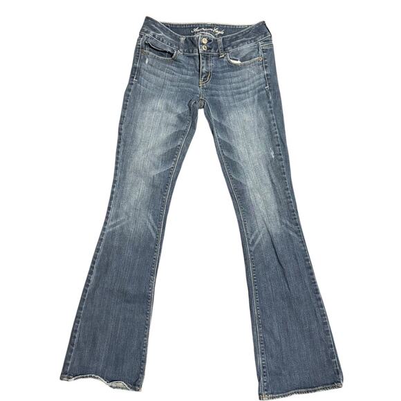 American Eagle Low Rise Flare Jeans